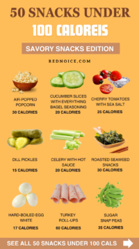 50 Low-Calorie Snacks to Satisfy Your Cravings